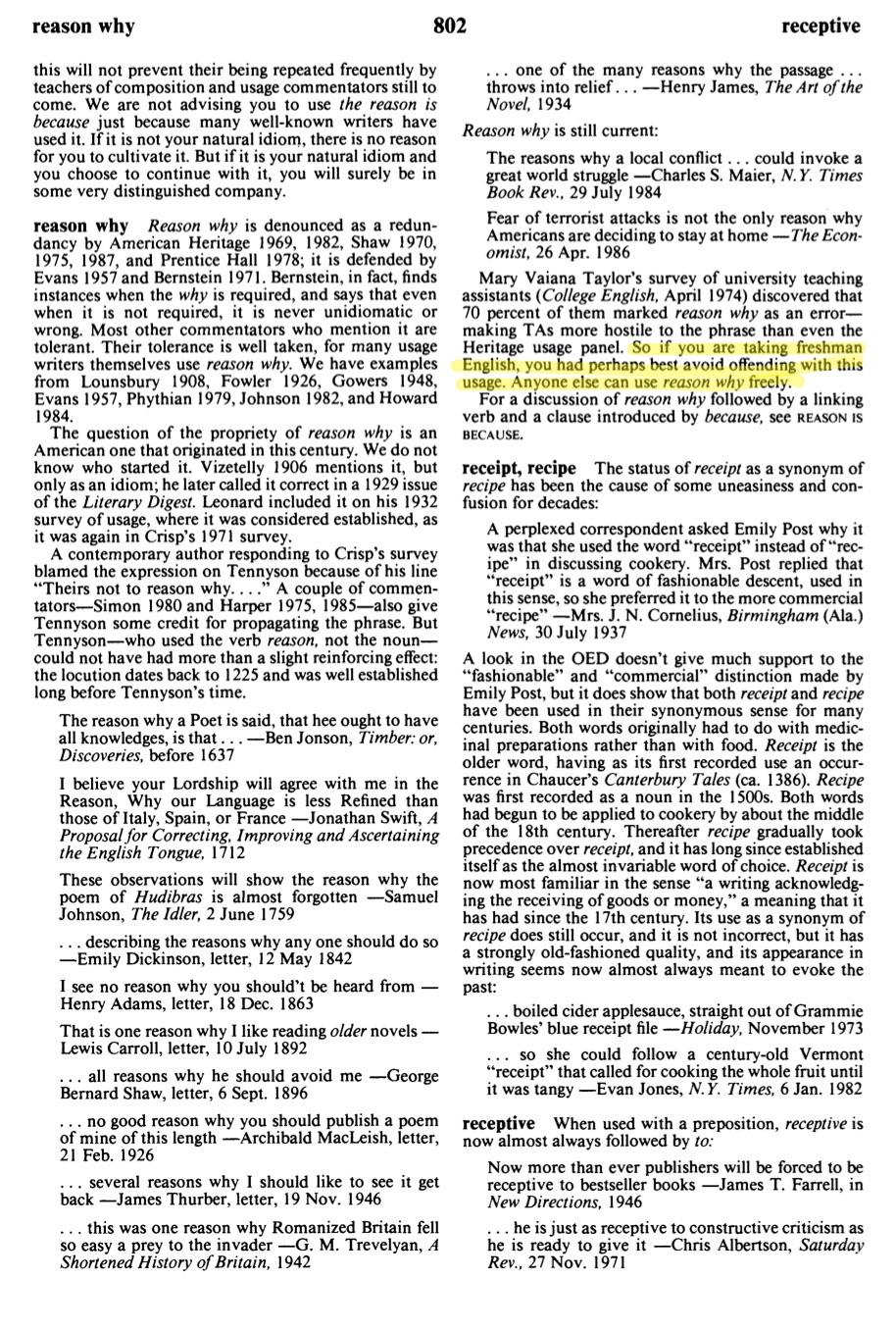 the reason that 和the reason why区别？ - 知乎