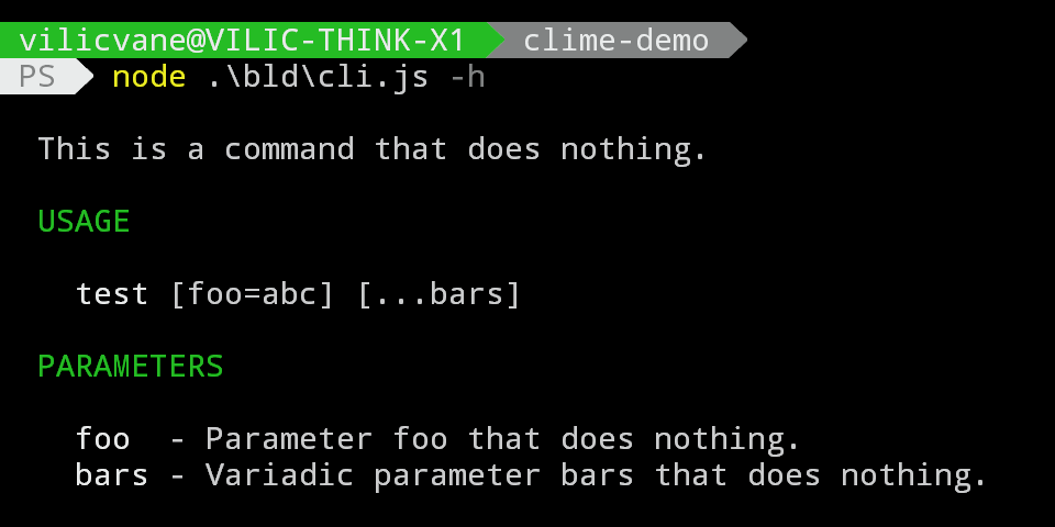 Clime - 基于对象与 Promise 的命令行框架 - 知乎