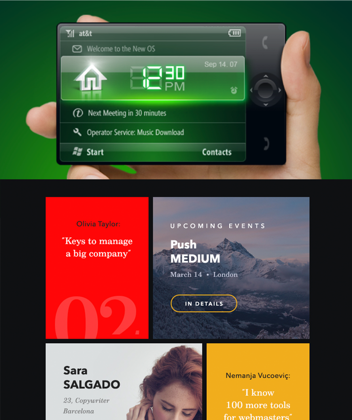 扁平化设计（Flat Design）是错误的趋势吗？ - 知乎