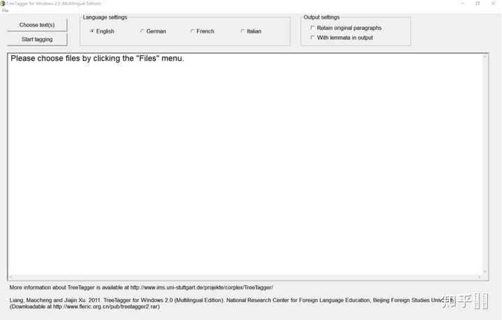 treetagger如何对英文进行词汇赋码？急急急？ - 知乎