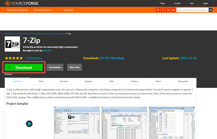 7-Zip 官方网站怎么下载？ - 知乎