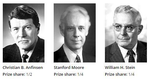 诺贝尔化学奖都有哪些生物领域的？越详细越好 - 知乎