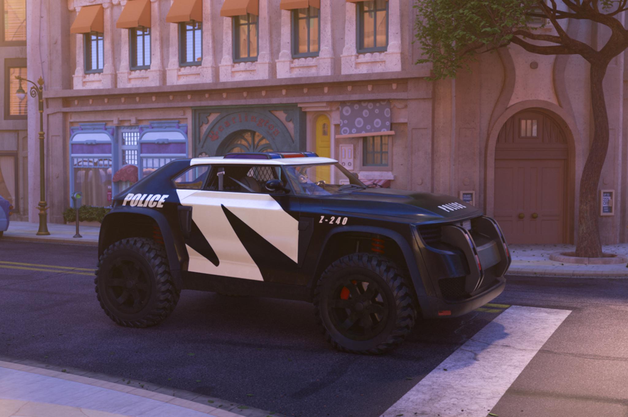 《疯狂动物城》有多好看？里面的汽车都是大师级作品 - 知乎