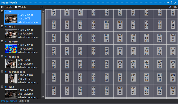 Image Watch extension_c# 展现在imagewatch控件上-CSDN博客