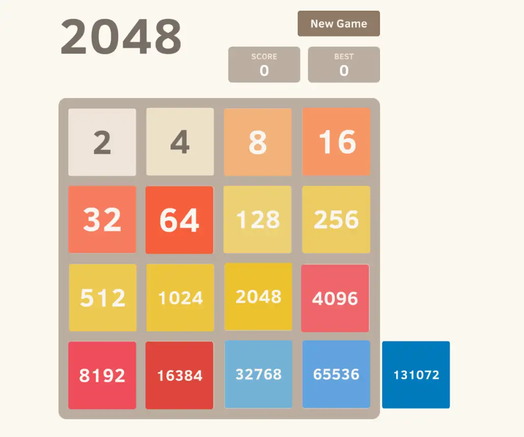 100个Unity完整小游戏（1）-2048 - 技术专栏 - Unity官方开发者社区