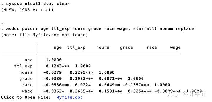 stata输出相关系数表到word_stata变量相关性分析并输出-CSDN博客