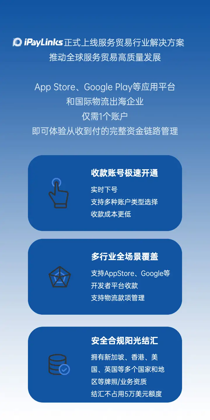 iPayLinks上线服贸解决方案，支持App Store、Google Play、B2B物流收款 - 知乎