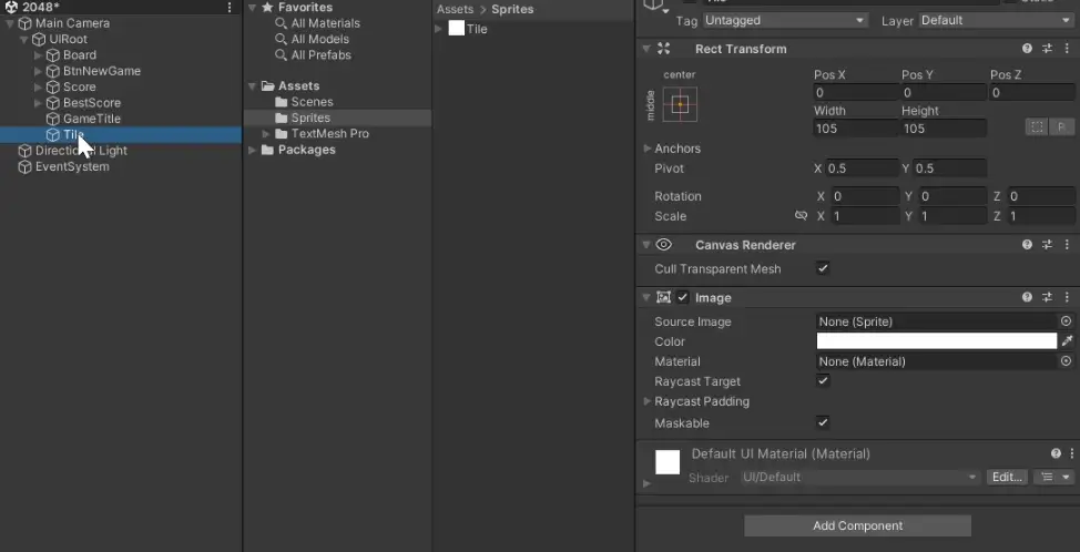 100个Unity完整小游戏（1）-2048 - 技术专栏 - Unity官方开发者社区