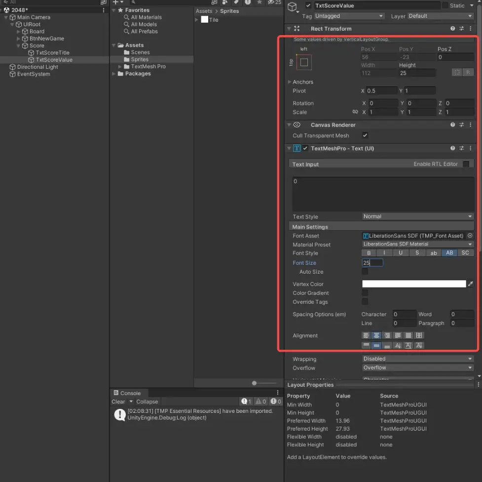 100个Unity完整小游戏（1）-2048 - 技术专栏 - Unity官方开发者社区