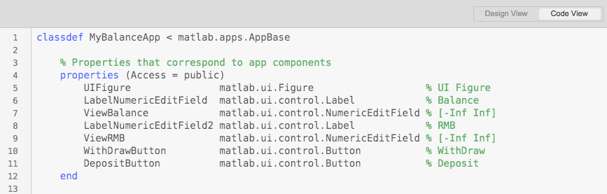 MATLAB App Desinger教程连载2：详解App Designer生成的代码 - 知乎