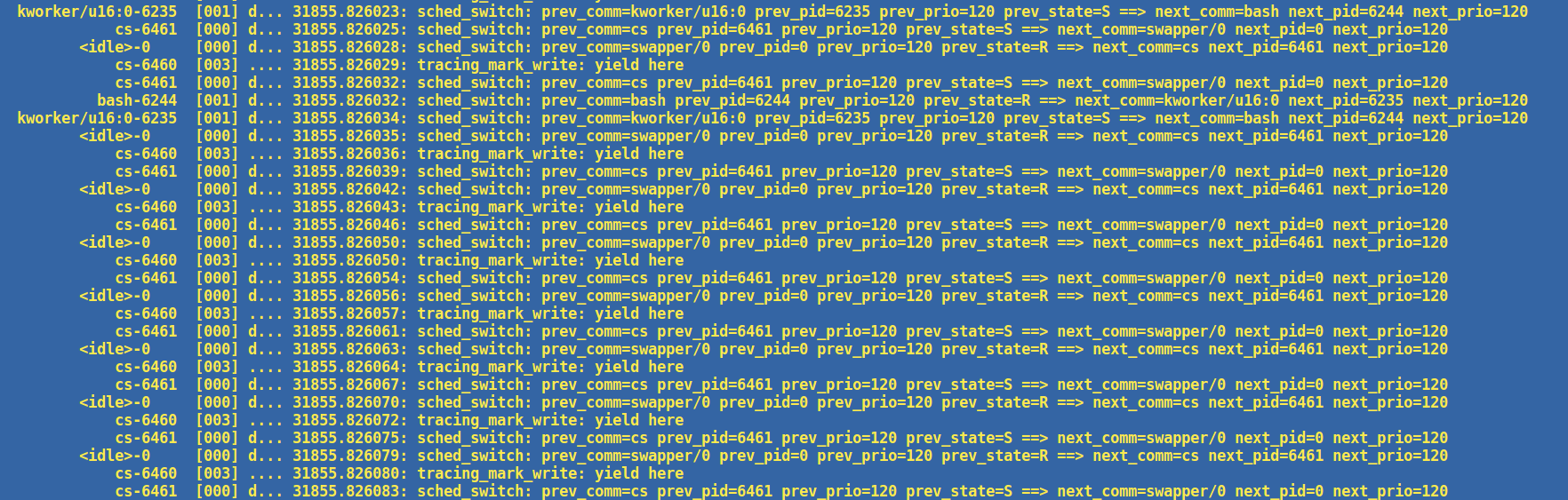 在Linux下做性能分析2：ftrace - 知乎