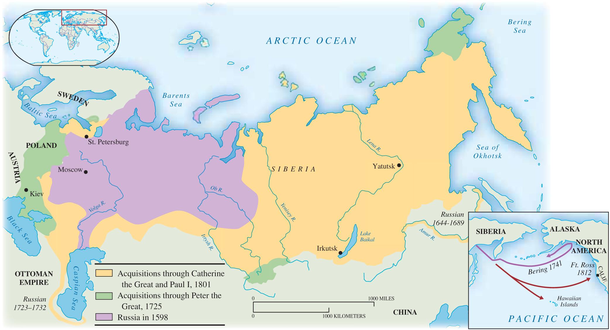 【地图看世界】俄罗斯：帝国使命征服民族使命 - 知乎