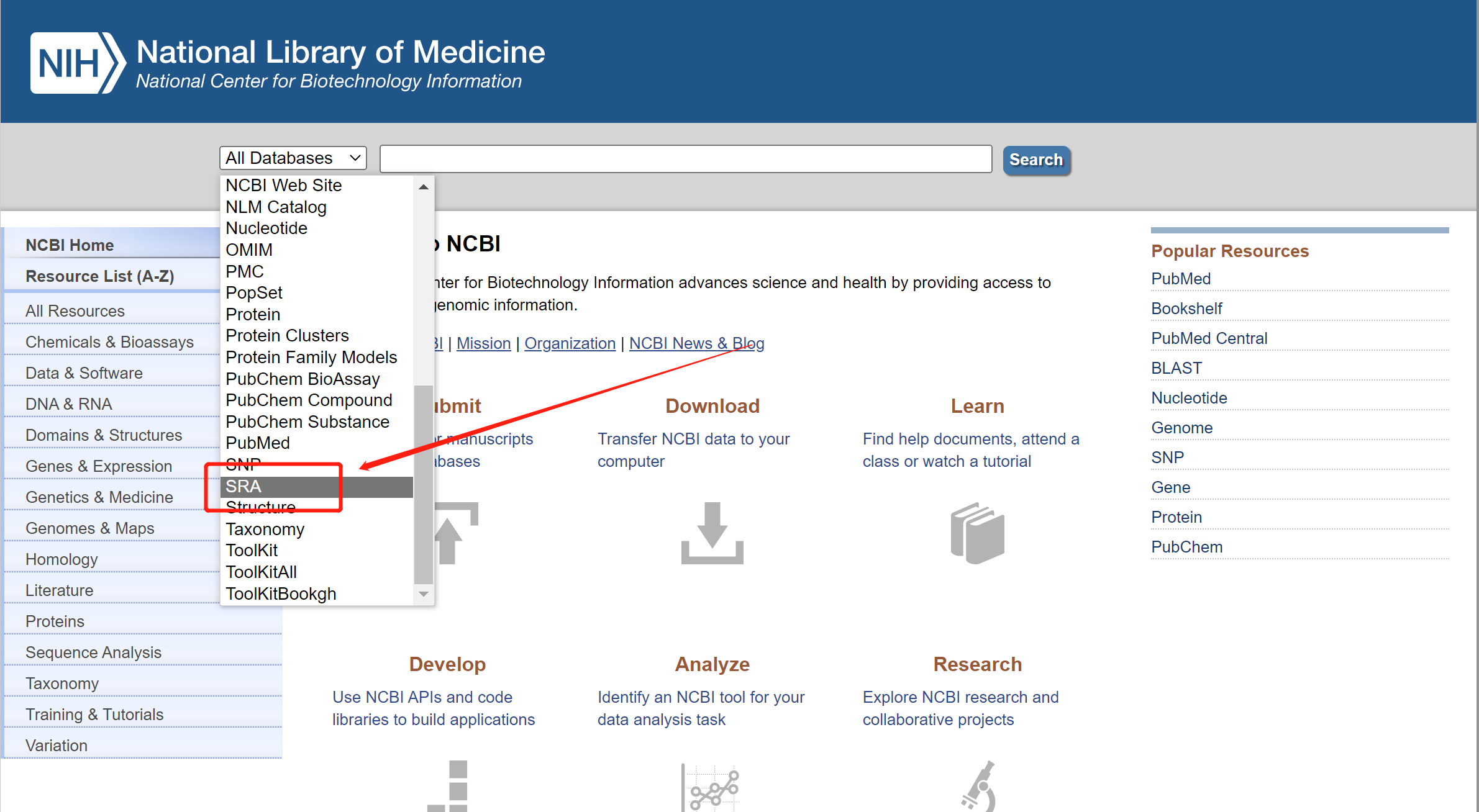 NCBI数据库下载SRA数据 - 知乎