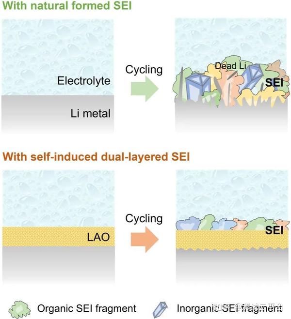 陈人杰/钱骥AM：具有高韧性和高离子电导率的自诱导双层SEI - 知乎