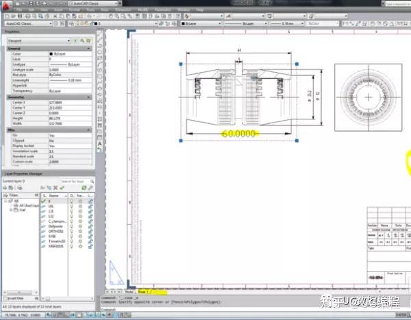 怎样把UG的三维图转化成CAD的二维图呢？你知道吗？ - 知乎