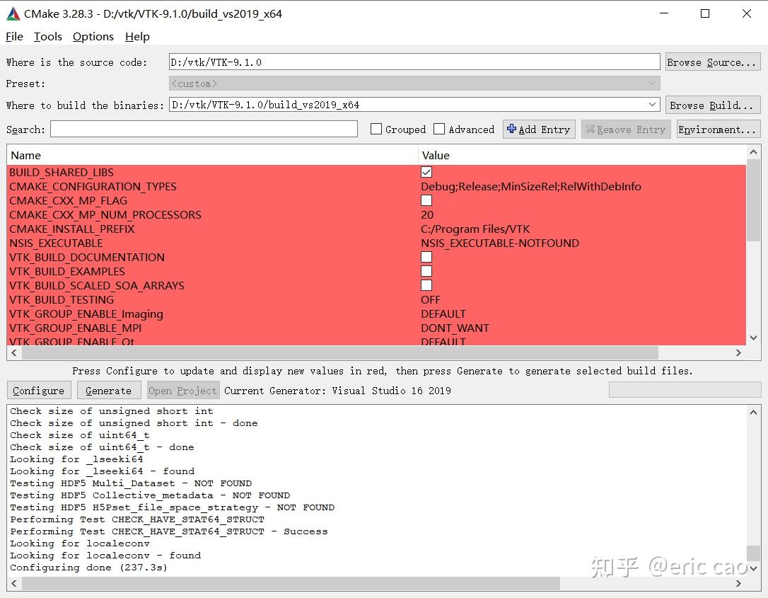 如何编译VTK（附Qt5编译配置） - 知乎