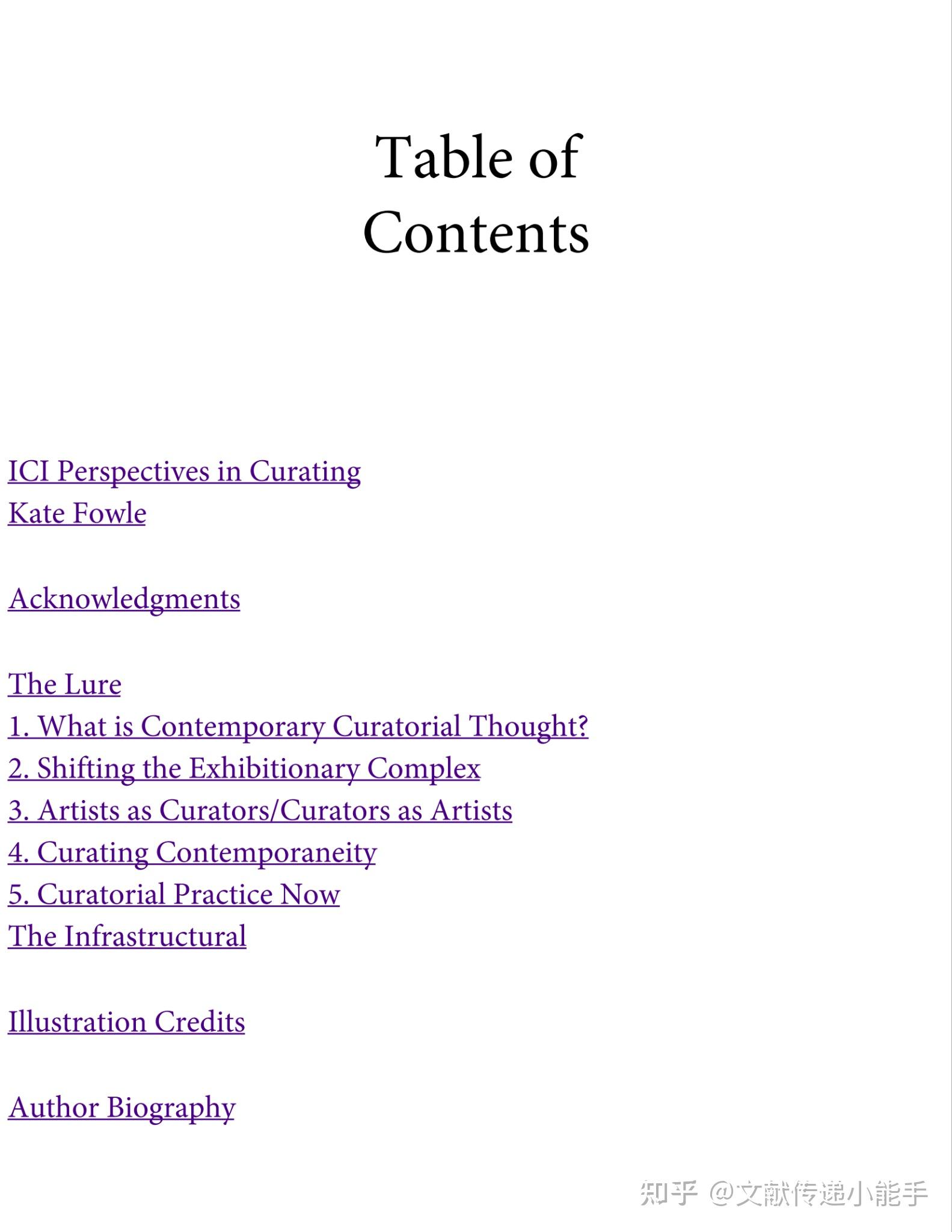 特里·史密斯,思考当代策展,英文版,Thinking Contemporary Curating by Terry Smith - 知乎