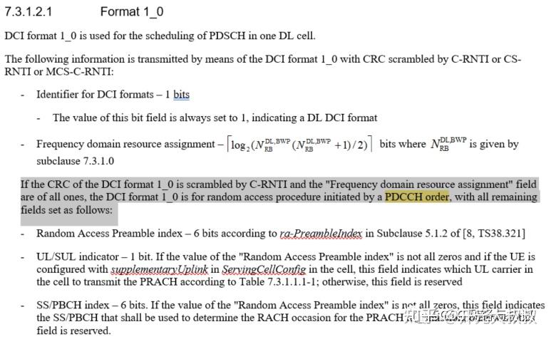 5G PDCCH order - 知乎