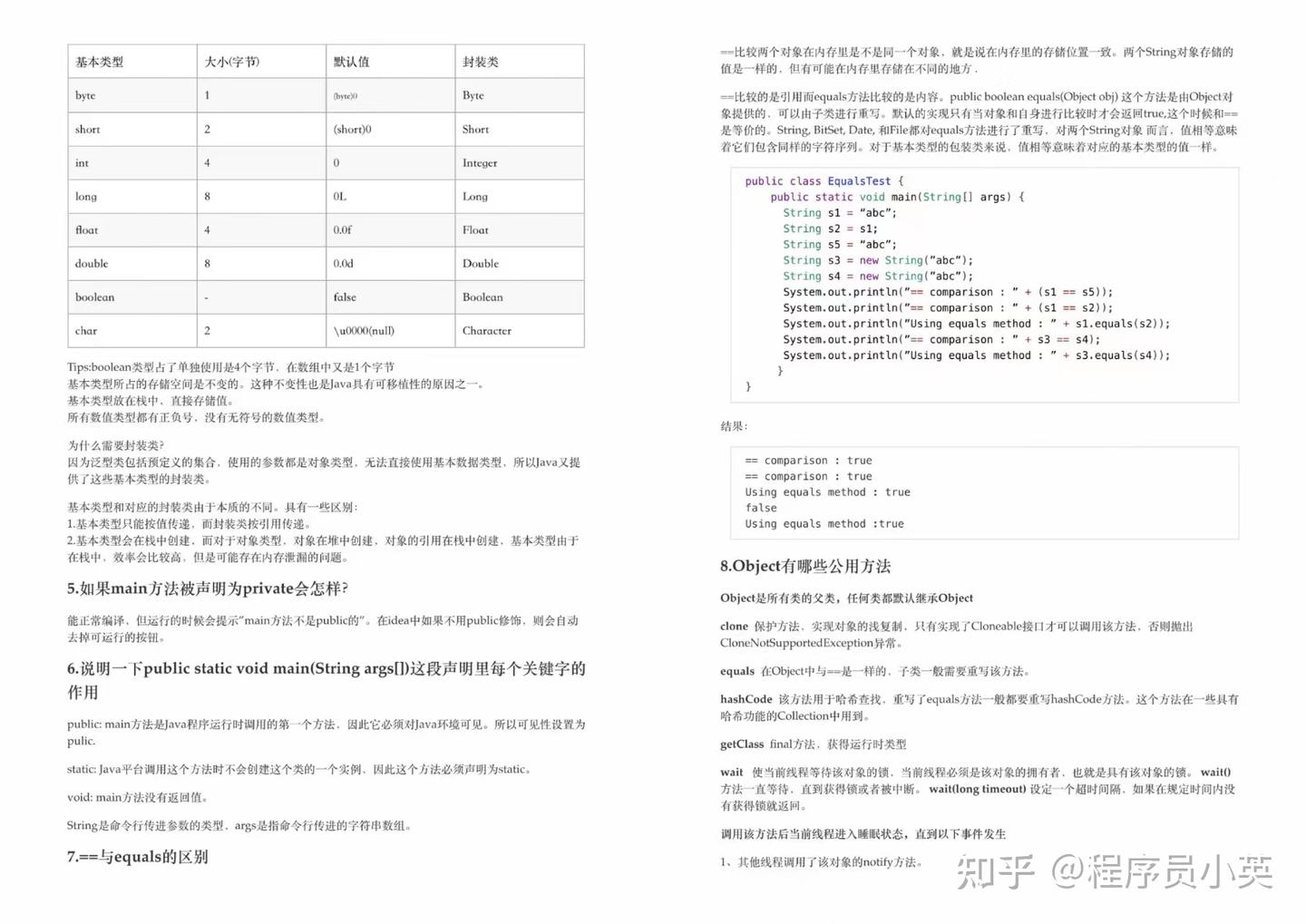 Java面试人必备之《Java面试手册》，吊打98%同行 - 知乎