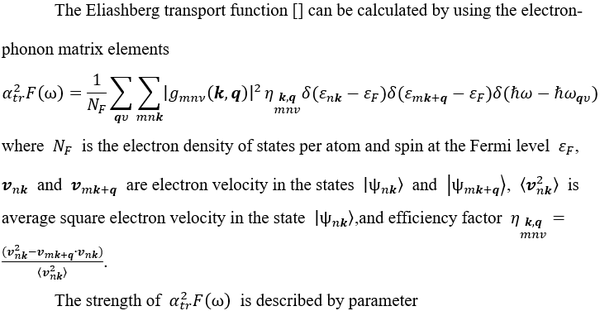how to calculate electron-phonon coupling and electrical resistivity of simple metal system - 知乎