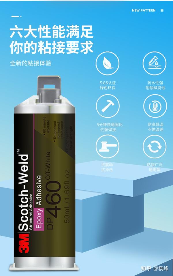 3M DP460双组份陶瓷环氧结构胶 dp460金属高性能粘接环氧树脂胶 - 知乎