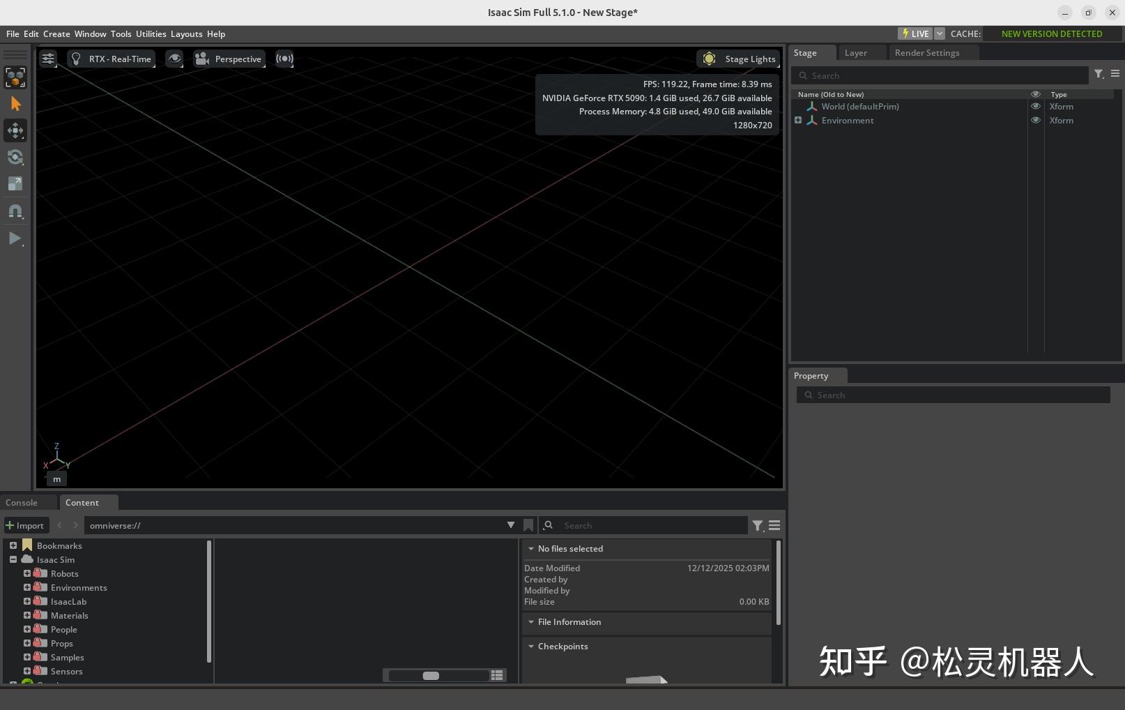 玩转PiPER|手把手教你在Isaac Sim中导入PiPER机械臂URDF模型 - 知乎