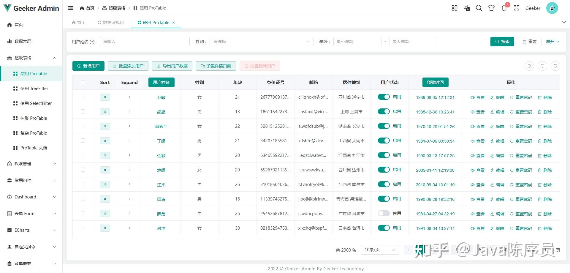 一款基于 Vue3 Typescript 开源的后台管理框架！ 知乎