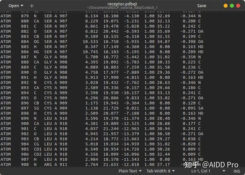 使用AutoDockFR进行分子对接教程--共价对接 - 知乎