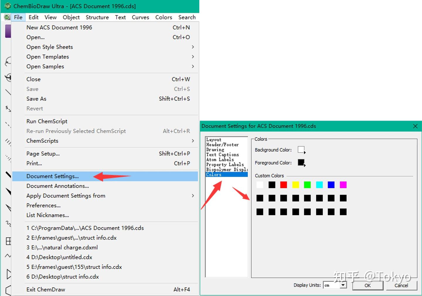 ChemDraw基操-向颜色画板中添加颜色 - 知乎