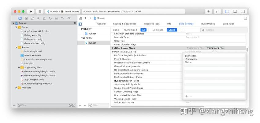 Flutter提示Your Xcode project requires migration错误 - 知乎