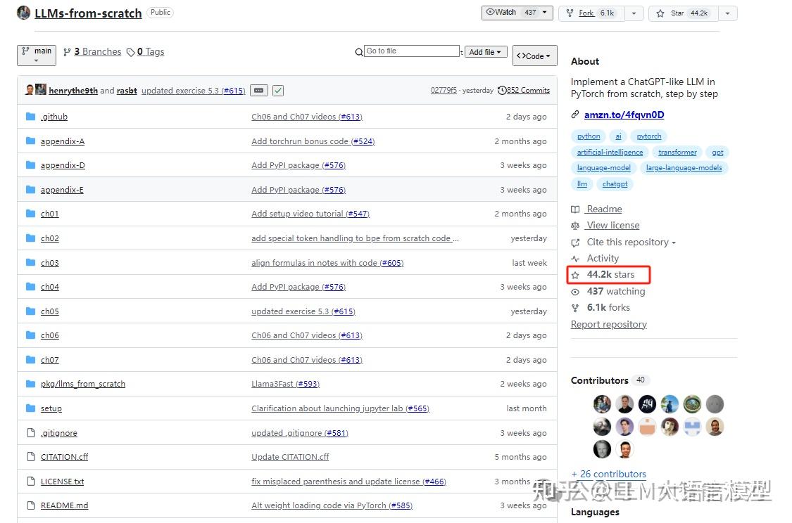 （中英双语）从零开始构建大模型：GitHub超44K Star的大模型教程（送PDF） - 知乎