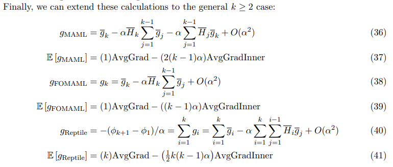 Meta-Learning Reptile算法 数学部分解析 - 知乎