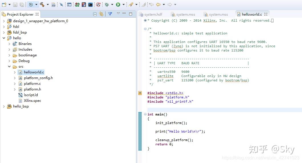 zynq7010之EBAZ4205之helloworld - 知乎