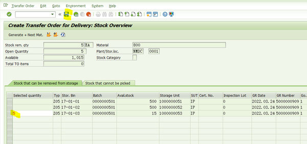 SAP WM & Shipping integration: Copy WM Quantity - 知乎
