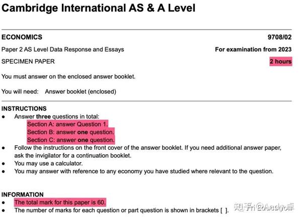 CIE 经济迎来近10年最大改版，一文看懂考试形式发生哪些变化 - 知乎