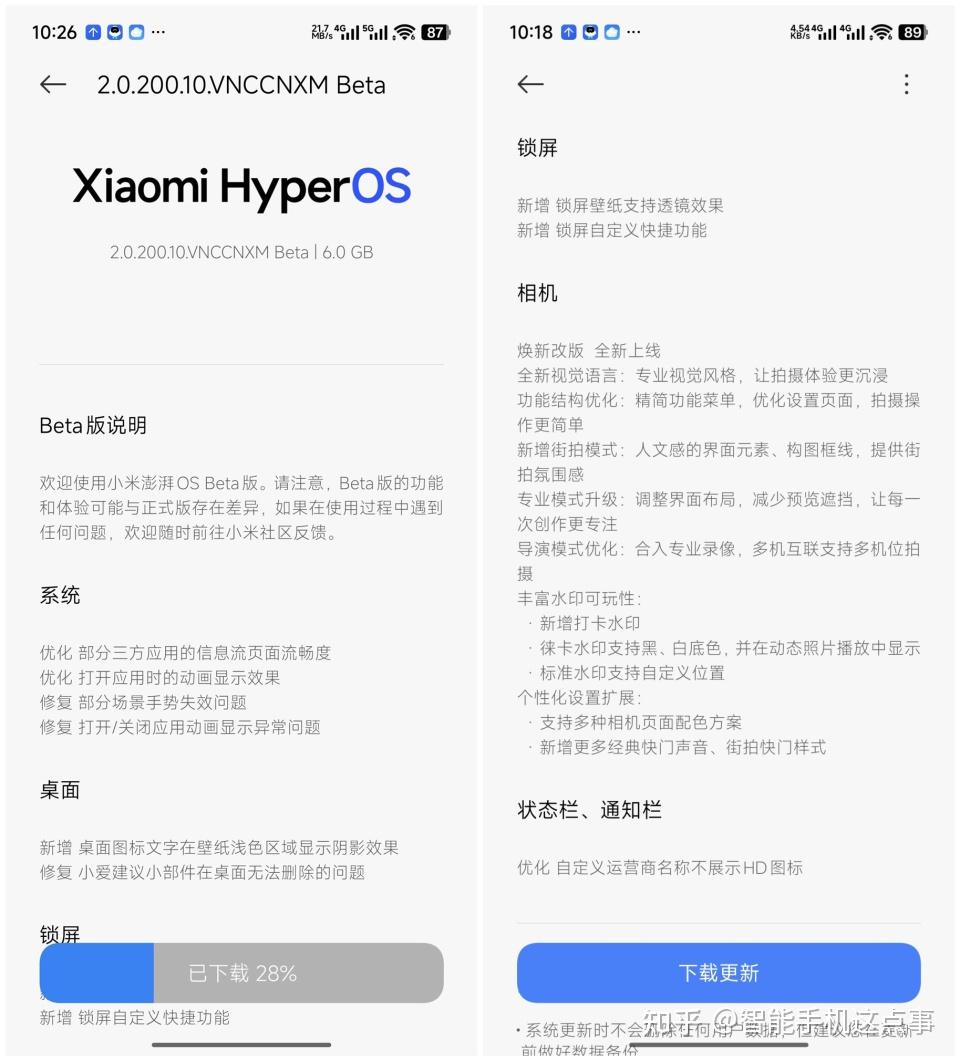 小米14系列迎澎湃OS 2.0 Beta版200大更新：米粉更新反馈，也已出炉！ - 知乎