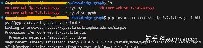 SPACY库(自然语言处理)使用指南(安装与使用) - 知乎