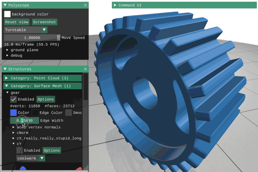 科学可视化软件介绍 – Polyscope - 知乎