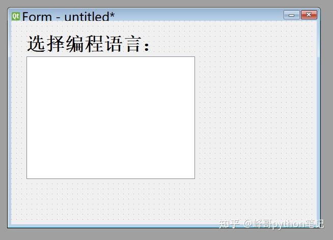 PyQt6 系列 | 组件 QListWidget|Qt Designer 实战教程：深入探索 QListWidget 的设计与功能实现 - 知乎