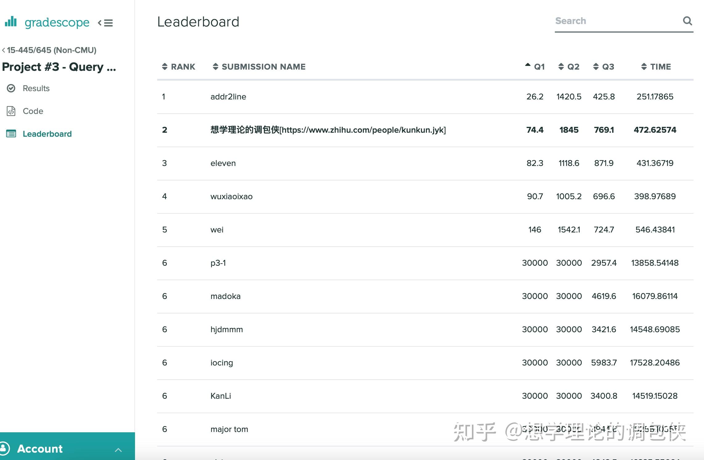 CMU 15445/15645 Database Systems 存活指北