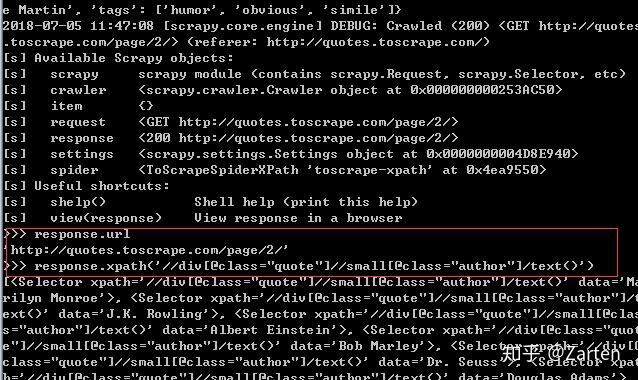 Scrapy详解之scrapy shell - 知乎