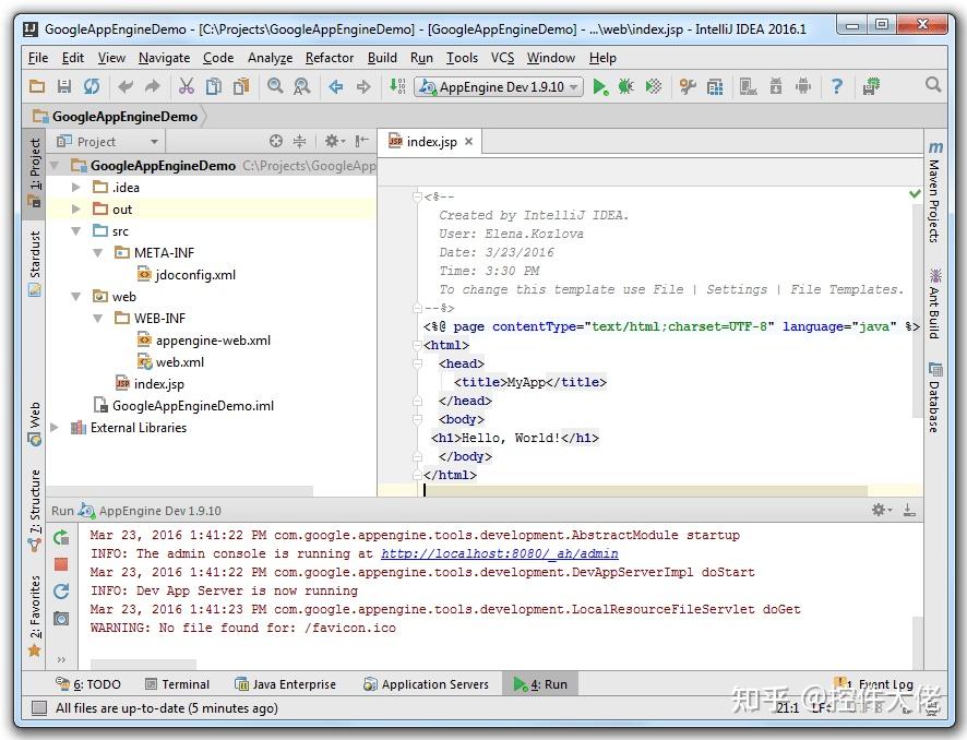 java开发工具IDEA JVM框架教程：Google App Engine - 知乎