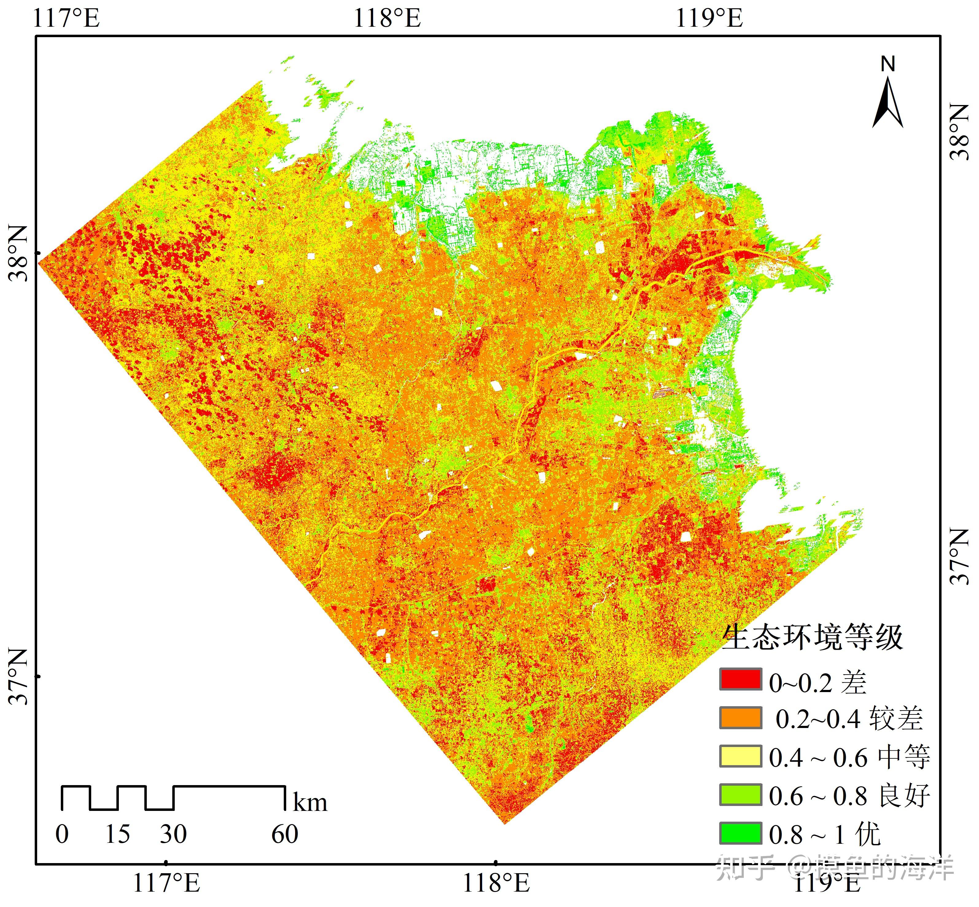 基于Python GDAL进行Landsat8 OLI遥感生态指数计算 - 知乎