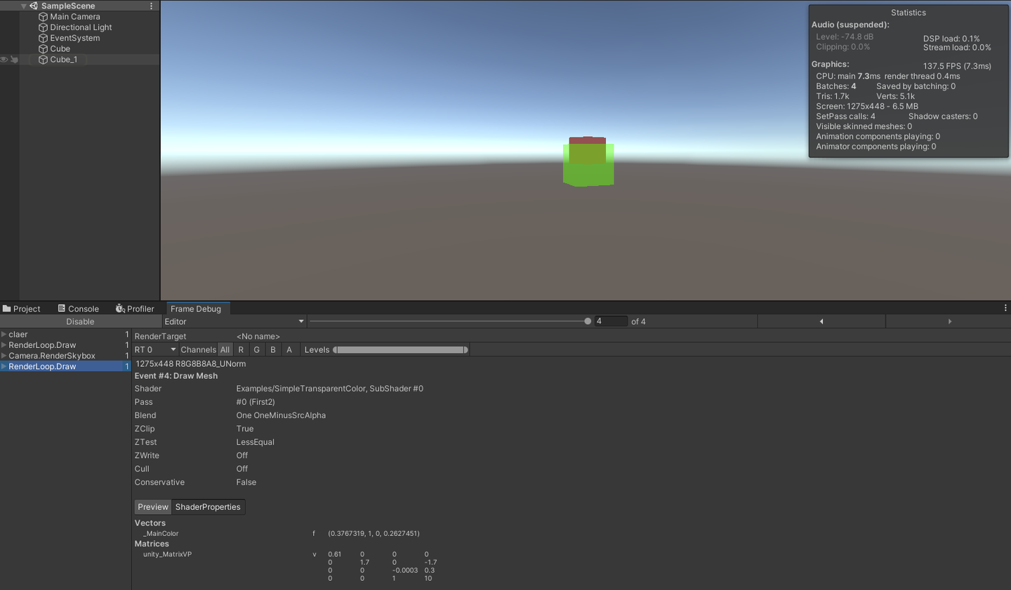 Unity Scriptable Render Pipeline（一） - 知乎