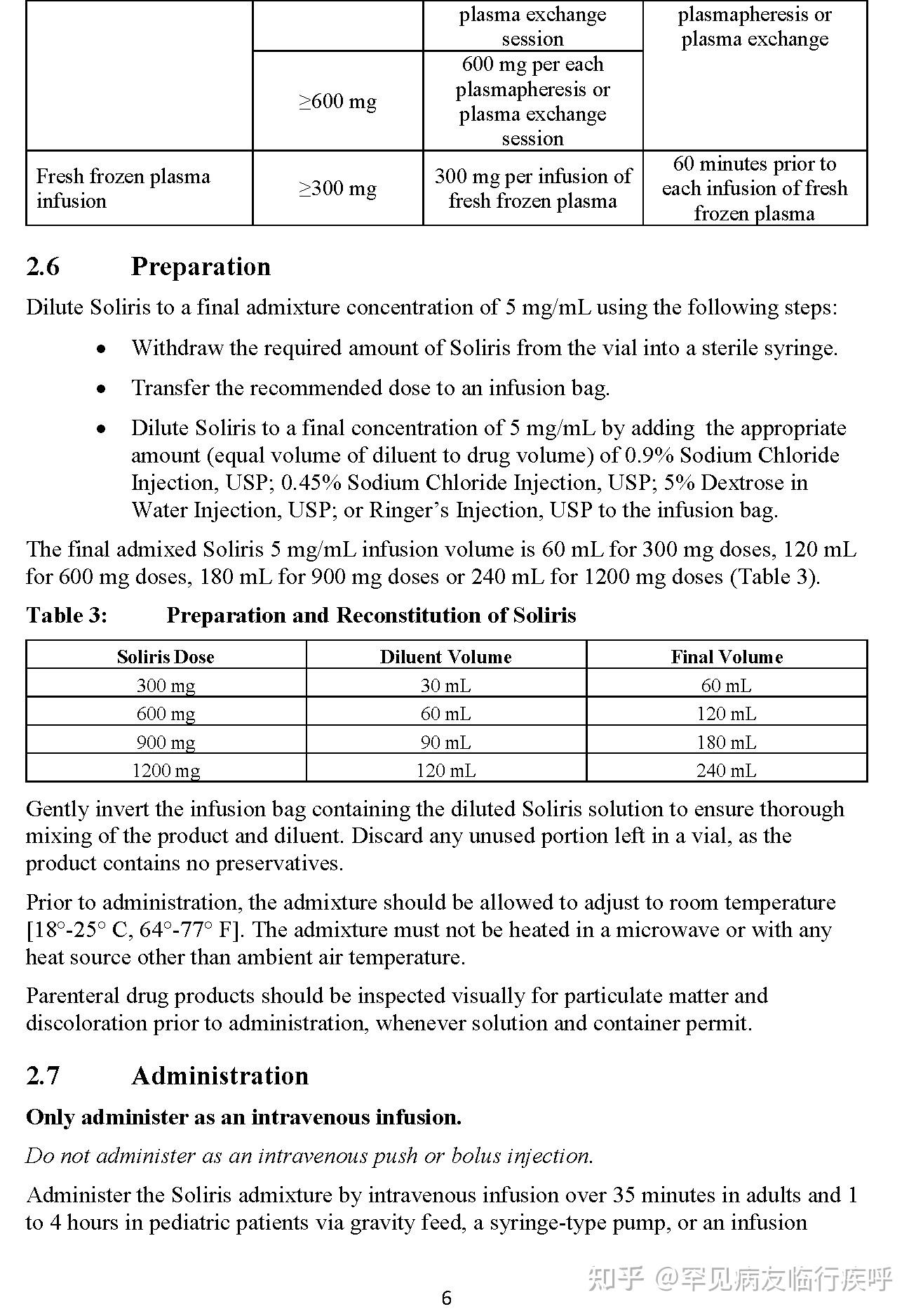 依库珠单抗说明书NMOSD PNH HUS gMG美国SOLIRIS®eculizumab injection, for ...