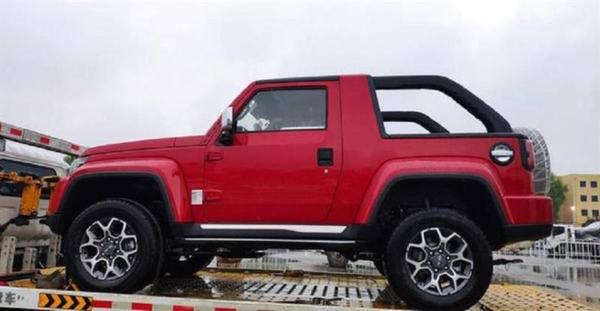 北京汽车双门版BJ40 2.0T+8AT+敞篷外观 或将12.3万起售 - 知乎