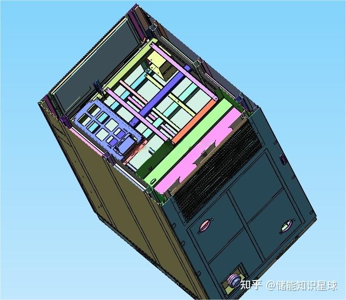 125kW/261kWh工商业储能一体机3D数模（PACK 箱 1P52S） - 知乎