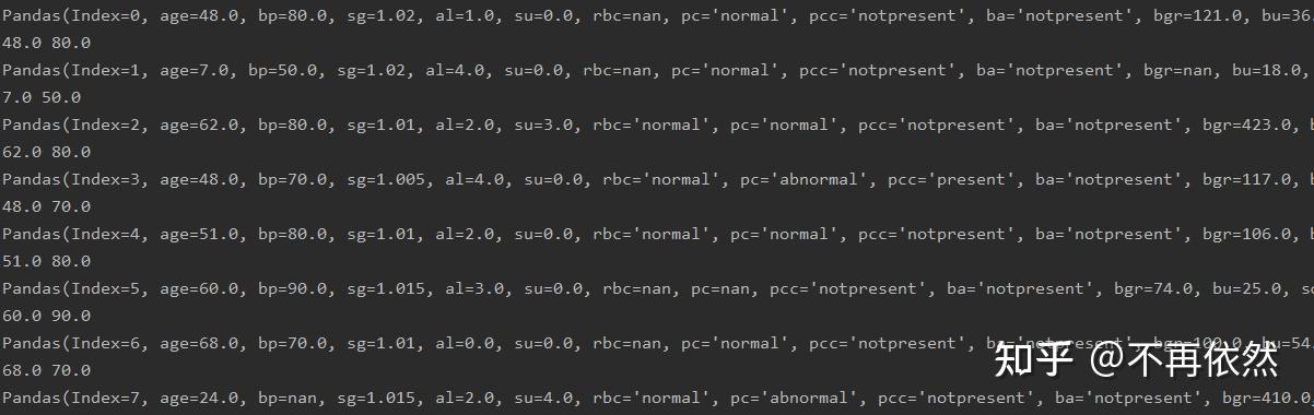 Python数据分析实战 依次遍历dataframe行和列(附源码和实现效果) 知乎
