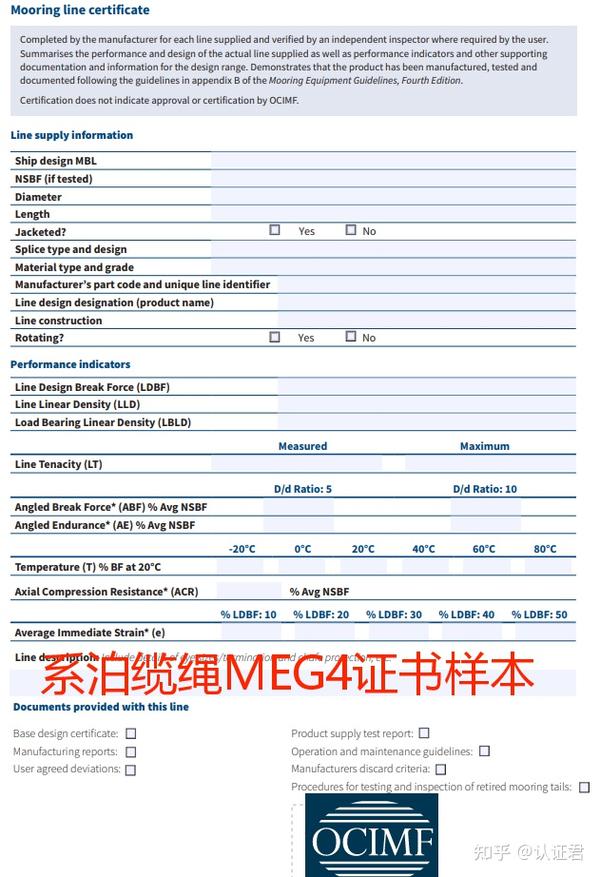 国际认证---系泊设备指南第4版(MEG4)问答2 - 知乎