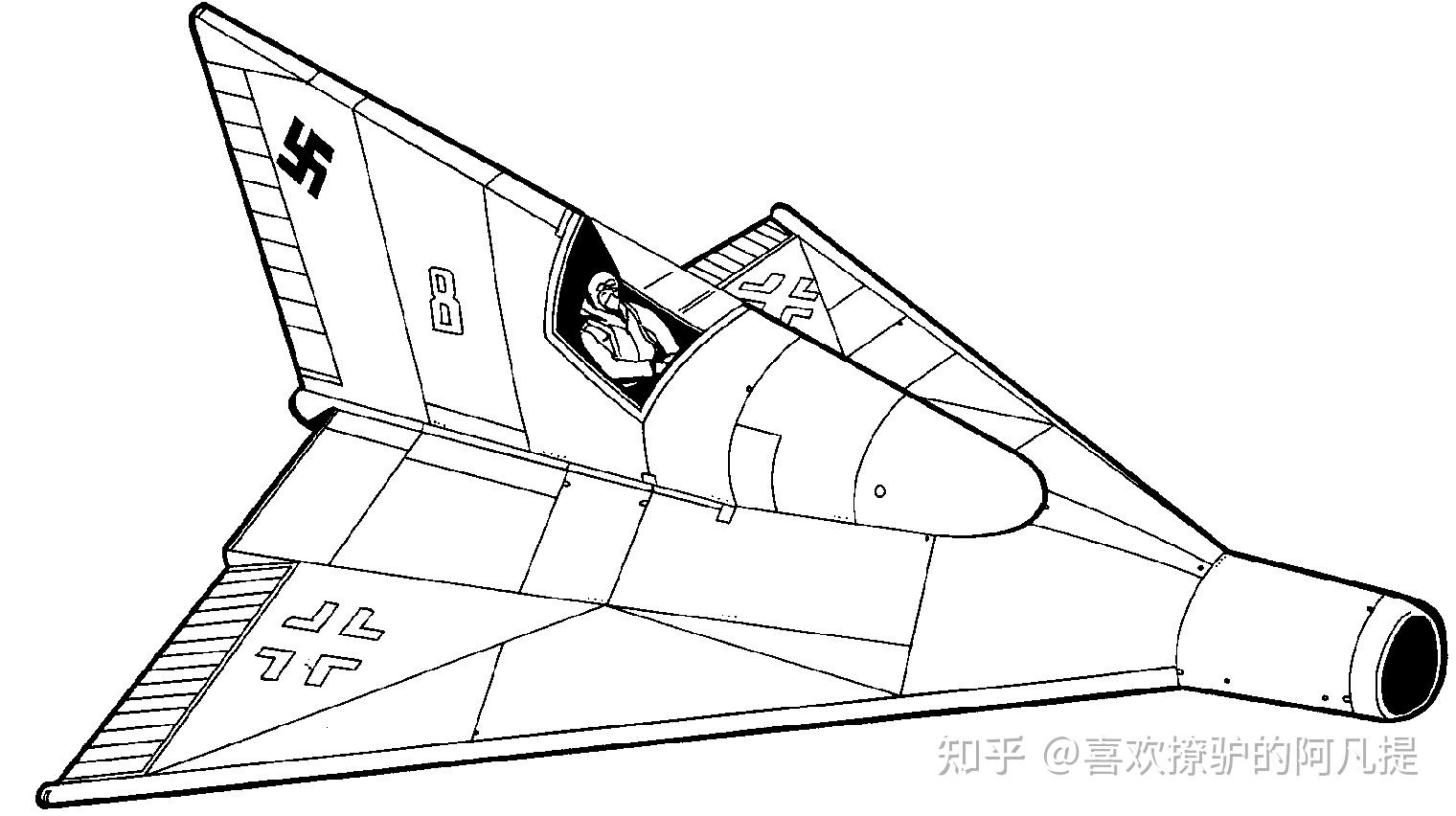 编号38：纳粹德国空军（Luftwaffe, 1935–1945）：战斗力量篇09-德空歼击机部队（第八部分：喷气式/火箭动力歼击机）：喷气发动机秘密试验型号 - 知乎